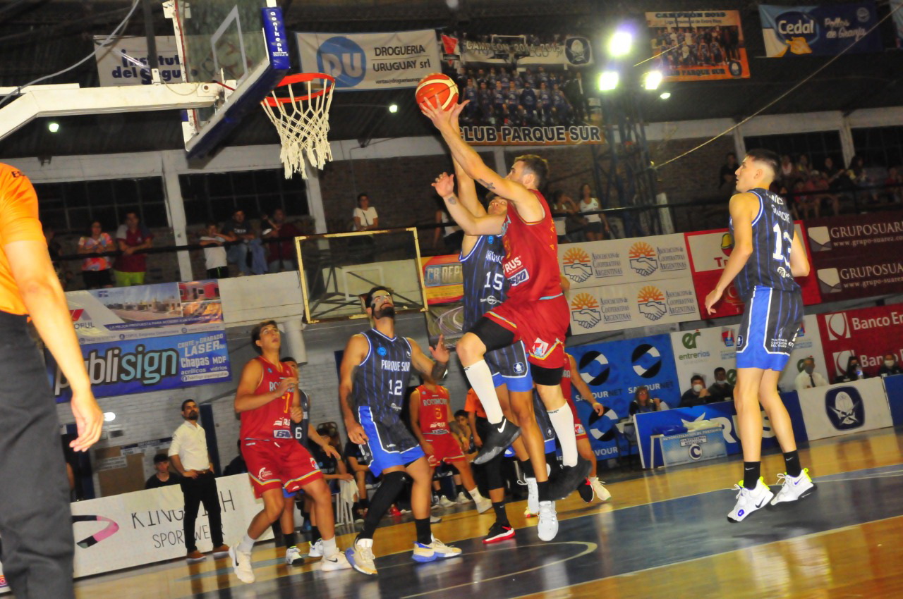 Rocamora se repuso a tiempo y volvió a ganarle a Parque Sur - DATA Basquet
